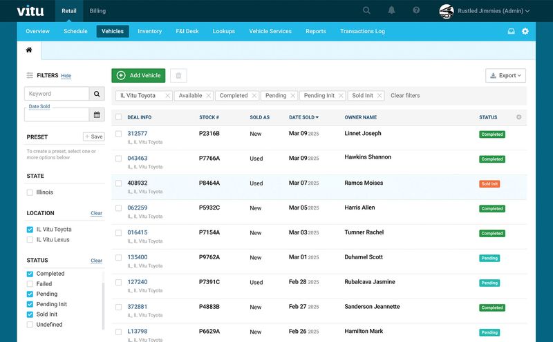 Vitu — Digital Title and Registration